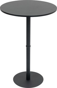 Barový stůl Hereford 75 cm - černá/černá