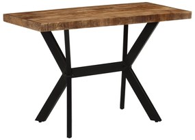 Jídelní stůl 110 x 55 x 75 cm masivní mangovníkové dřevo - Default Title