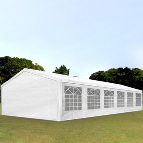 Párty stan 6x12m Betty červenobílý