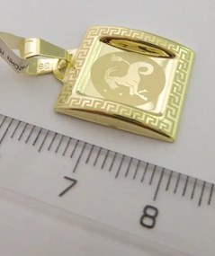 Klenoty Budín Gravírovaný zlatý přívěsek ze žlutého zlata - znamení KOZOROH 585/0,95gr 1322048