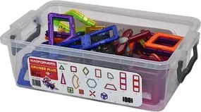 MAGFORMERS Magnetická stavebnice Cruiser PLUS / 51 dílků / Úložný box