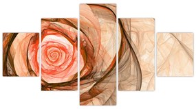 Obraz - Růže uměleckého duchu (125x70 cm)