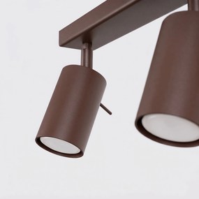 Sollux Lighting Stropní svítidlo RING 3L hnědé