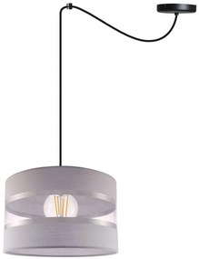 Závěsné svítidlo Elegance Spider, 1x textilní stínítko (výběr ze 3 barev), (výběr ze 2 barev konstrukce), (fi 35cm)