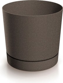 PRO Květináč TUBO P ECO WOOD kávový 29,2cm