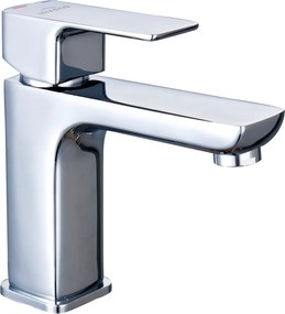 Invena Nyks, stojánková umyvadlová baterie, chrom lesklý, INV-BU-28-001-S