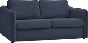 Tmavě modrá pohovka na každodenní spaní/rozkládací 178 cm Lenny – Bobochic Paris