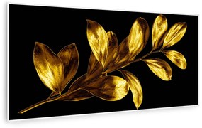 Klarstein Wonderwall Air Art Smart, infračervený ohřívač, 120 x 60 cm, 700 W, zlatý list