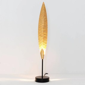 Stolní lampa Penna zlatá, výška 51 cm