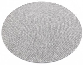 Kusový koberec Decra šedý kruh 120cm