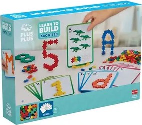 PLUS-PLUS Stavebnice Nauč se stavět - ABC  123 / 600 dílků / od 5 let