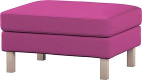 Potah na podnožku IKEA Karlstad barva růžová látka pletený vzor
