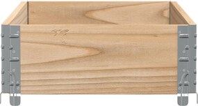 Zahradní truhlík 100 x 50 cm masivní borové dřevo 3295387