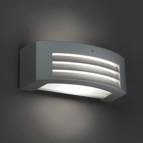 Moderní nástěnná lampa šedá IP44 - Hurricane 1