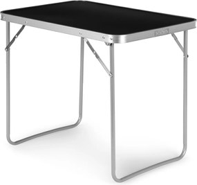 Skládací turistický stůl Veloca 80x60 cm černý