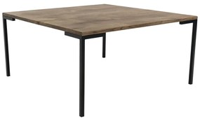 Designový konferenční stolek Willie 90 cm kouřový dub