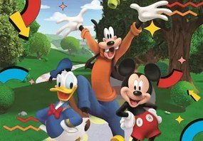 CLEMENTONI Puzzle Mickeyho klubík MAXI / 104 dílků / od 4 let