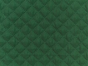 Prošívaný přehoz na postel 200 x 220 cm zelená NAPE Beliani