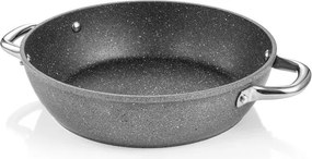 TESCOMA Pánev hluboká i-PREMIUM Stone ø 28 cm, 2 úchyty