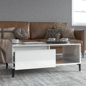 vidaXL Konferenční stolek 90x50x36,5 cm kompozitní dřevo [821059] Barva: šedá sonoma