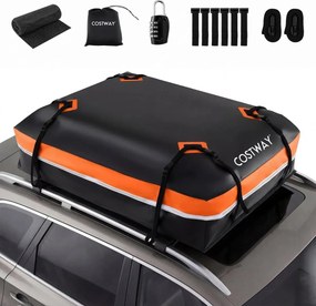 Costway 600 L střešní box na auto s protiskluzovou podložkou a 6