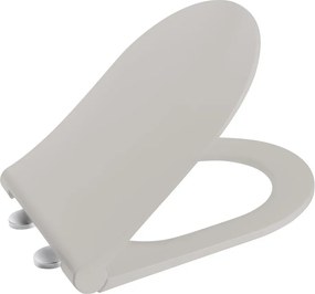 Sapho Sapho, AVVA Slim WC sedátko s pomalým zavíráním, latte matná, 100787-114
