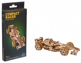 Ugears 3D dřevěné mechanické puzzle Compact Racer