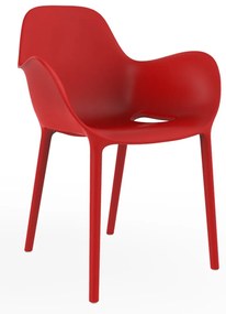 VONDOM - Židle SABINAS - červená
