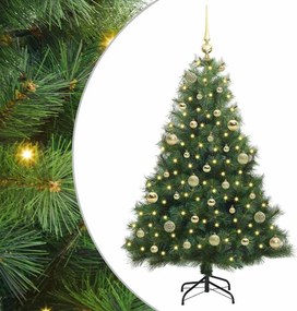 Umělý vánoční stromeček s stojanem Zelená 150 cm PE a PVC 3397774