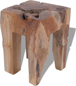 Stolička masivní teak 243471