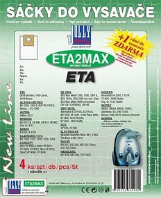 Sáčky do vysavače Jolly ETA2 MAX 4ks