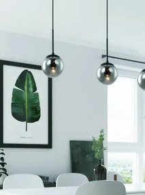 Designový lustr Bao černá