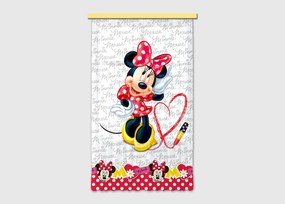 Dětsky dekorativní závěs Minnie Mouse | 140 x 245 cm | DFCSL7162