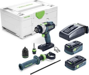 Festool AKU příklepový vrtací šroubovák TPC 18/4 5,0/4,0 I-Plus 577651