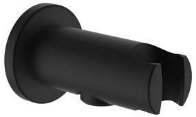 Laufen - Sprchové kolínko s držákem, matná černá HF504778428000