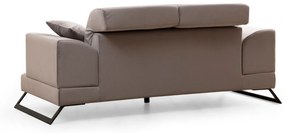 Designová sedačka Heimana 185 cm světle šedá