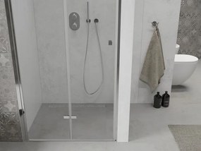 Mexen Lima skládací sprchové dveře 120 cm, transparentní, chrom - 856-120-000-01-00