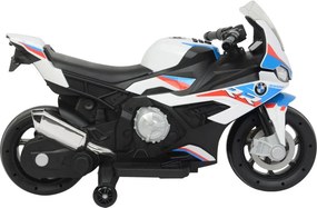 LEAN CARS Elektrická motorka na baterii BMW S1000RR 2156 bílá