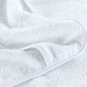 Plážové osušky 4 ks bílé 60 x 135 cm textil 400 GSM 3157050