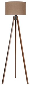Duolla - Stojací lampa 1xE27/60W/230V pr. 44 cm hnědá/wenge