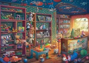 RAVENSBURGER Puzzle Abandoned Opuštěné hračkářství / 1000 dílků