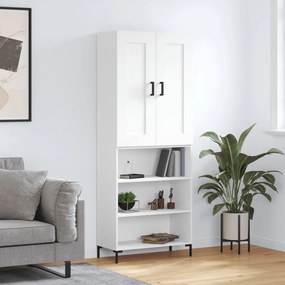 vidaXL Skříň highboard 69,5 x 34 x 180 cm kompozitní dřevo [3200068] Barva: Bílá