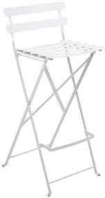 Fermob Skládací barová židle BISTRO - Cotton White