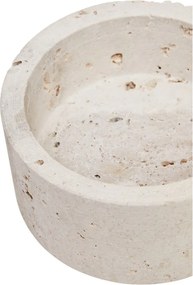 Dekorativní kamenný úložný box v přírodní barvě ø 14x8 cm Tibor – Premier Housewares