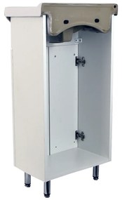 BPS-koupelny Koupelnová skříňka s keramickým umyvadlem Luka 45