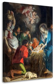 Gario Obraz na plátně Vánoční kostel sv. Pavla antverpy Rozměry: 40 x 60 cm