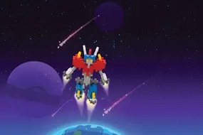 PLUS-PLUS Stavebnice Mecha Bot / 100 dílků / Tuba / od 5 let
