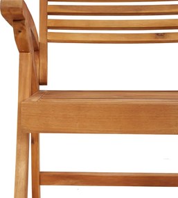 5dílný zahradní jídelní set masivní akáciové dřevo 3156856