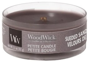 WoodWick Svíčka Petite Sueded Sandalwood, 31 g