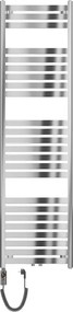 Mexen Uran, elektrické topné těleso 1800x500 mm + topná tyč 900 W, chromová, W105-1800-500-2900-01